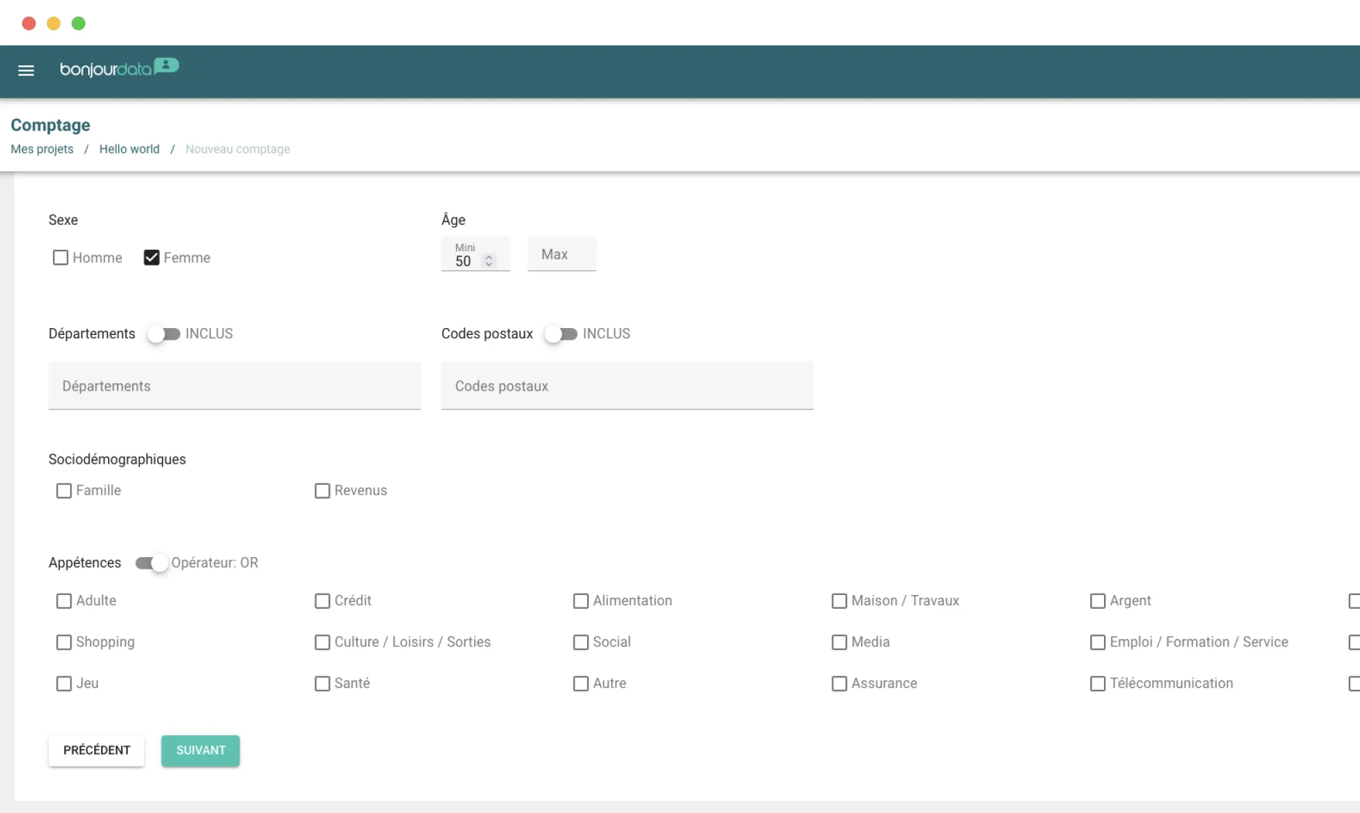 Bonjour Data - Des millions de nouveaux clients simplement